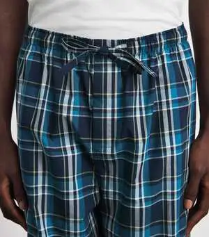 Derek Rose Check Barker Pyjama Bottoms