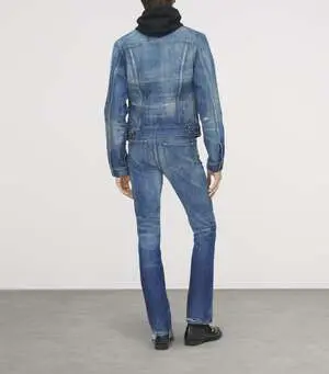 Alexander McQueen Distressed Slim Jeans