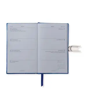 Smythson Leather Mara A6 2026 Mid-year Diary