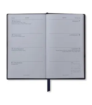Smythson Leather Panama 2026/27 Diary