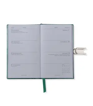 Smythson Leather Mara A6 2026 Mid-year Diary