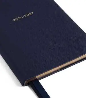 Smythson Leather Soho Weekly Diary 2026-2027