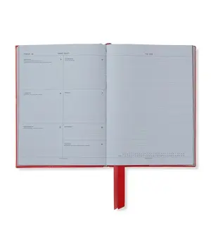Smythson Leather Soho Weekly Diary 2026-2027