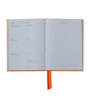 Smythson Leather Soho Weekly Diary 2026-2027