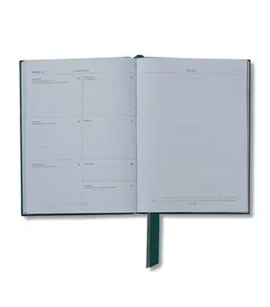 Smythson Leather Soho Weekly Diary 2026-2027