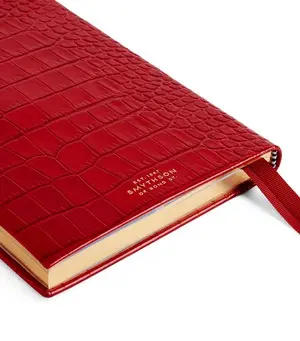 Smythson Leather Mara Soho A5 Mid-year 2026 Diary - Red