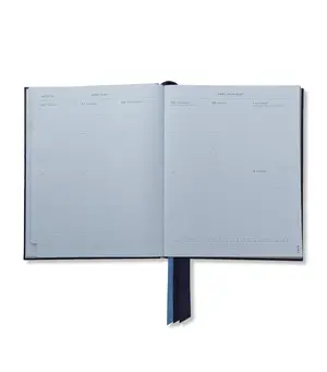 Smythson Leather Portobello Weekly Diary 2026-2027