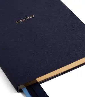 Smythson Leather Portobello Weekly Diary 2026-2027
