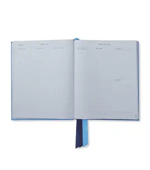 Smythson Leather Portobello Weekly Diary 2026-2027