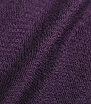 John Smedley Extra Fine Merino Wool Lundy Sweater - Purple