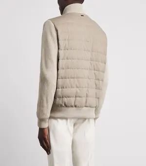 Herno Quilted Hybrid Jacket