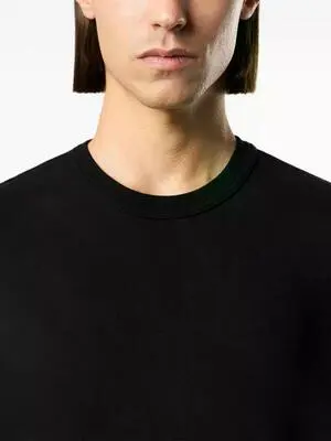Stone Island Logo-patch Pocket Sweatshirt - Black