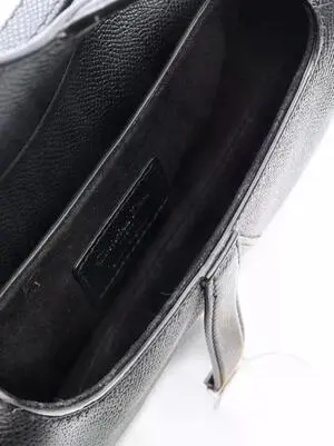 Dior 2010s Saddle Mini Shoulder Bag - Black