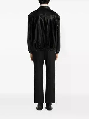 COURREGES Vinyl Oversized Tracksuit Jacket