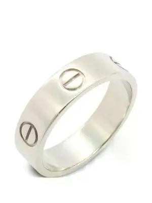 Cartier 18k White Gold Love Ring
