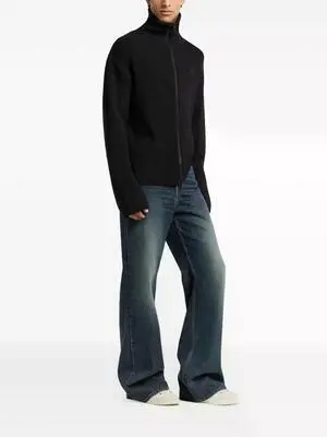 COURREGES Washed Wide-leg Jeans