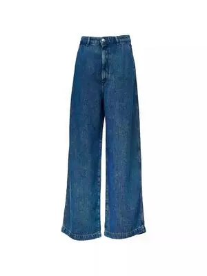 Sportmax Pioppo Wide-leg Jeans - Blue