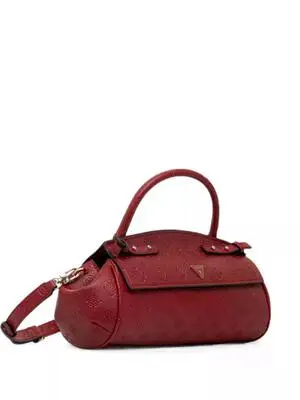 Guess Diana Monogram-debossed Tote Bag - Red