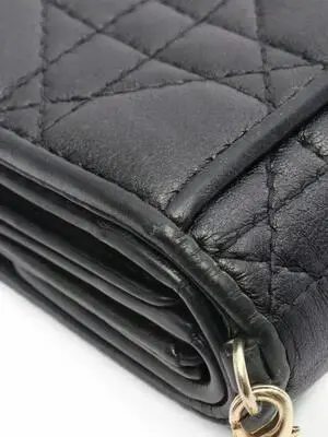 Dior 2000s Lady Lotus Wallet