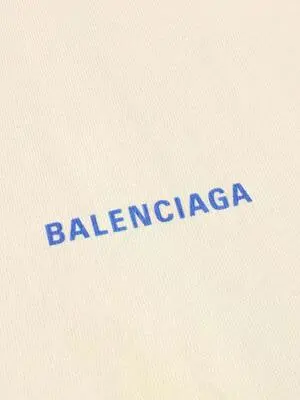Balenciaga Medium Fit Logo Hoodie