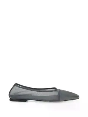 Dear Frances Gala Mesh-panel Ballet Flats