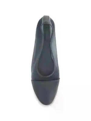 Dear Frances Gala Mesh-panel Ballet Flats