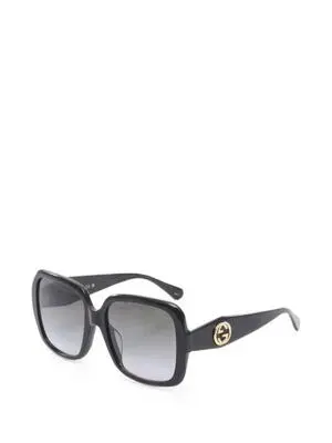 Gucci 2020s Interlocking G Square-frame Sunglasses