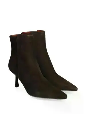 Roberto Festa Yanira Pointed-toe Ankle Boots - Brown
