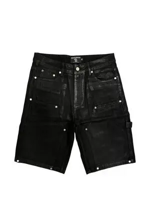 Mixed Emotion Logo-patch Shorts