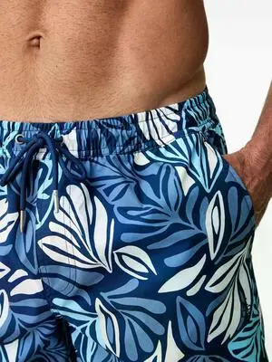 Marc O'polo Leaf-print Swim Shorts
