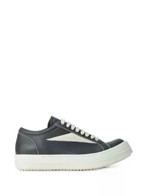 Rick Owens Panelled Low-top Sneakers - Grey