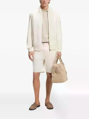 BOSS Cotton-knit Hybrid Bomber Jacket