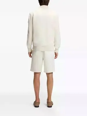 BOSS Cotton-knit Hybrid Bomber Jacket