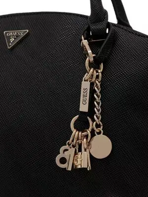 Guess Textured Tote Bag With Charm Detail