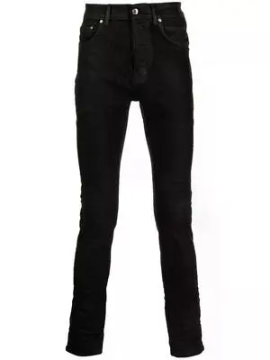 PURPLE BRAND Slim-cut Denim Jeans - Black