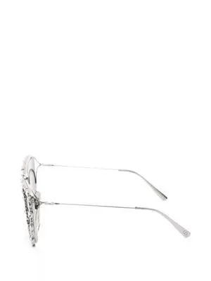 Dior 2010s Miss B2u Rhinestone Sunglasses