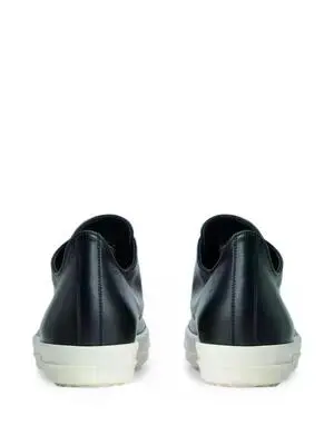 Rick Owens Lace-up Low-top Sneakers - Black