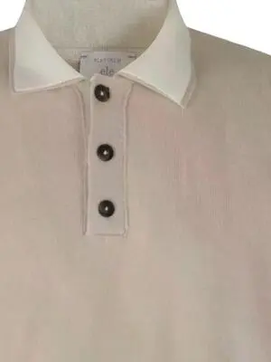Eleventy Long-sleeve Polo Shirt