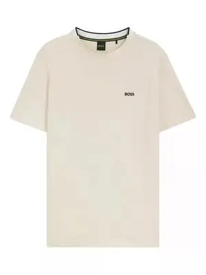 BOSS Logo-detail Crew-neck T-shirt