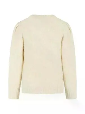 Isabel Marant Étoile Emma Puff-sleeve Sweater - Neutrals