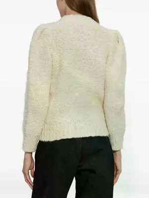 Isabel Marant Étoile Emma Puff-sleeve Sweater - Neutrals