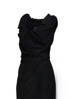 VIVIENNE WESTWOOD Draped Asymmetric Maxi Dress