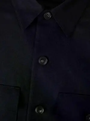 Canali Wool Chest-pocket Shirt Jacket