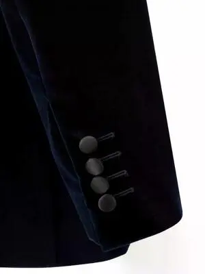 Canali Velvet Single-breasted Blazer