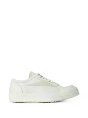 Rick Owens Retro Lace-up Leather Sneakers - Neutrals