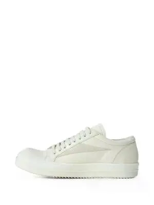 Rick Owens Lace-up Leather Sneakers - Neutrals