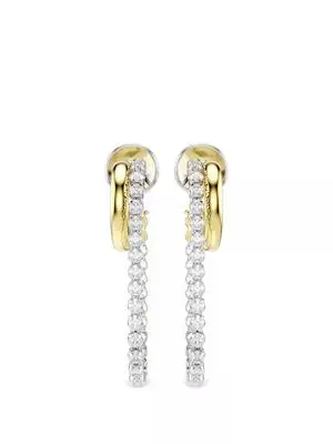 SWAROVSKI Crystal-embellished Hoop Earrings - Gold