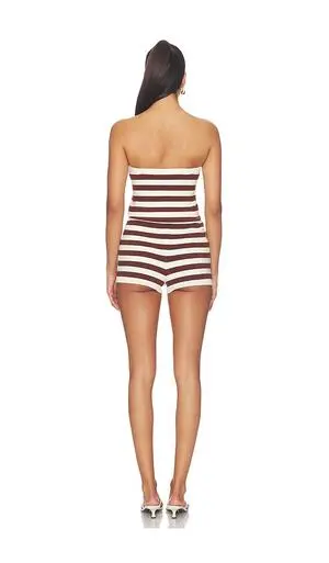 LOVERS AND FRIENDS Pamelah Stripe Romper