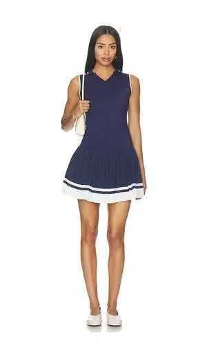 NUBYEN Prosperity Tennis Dress - Navy