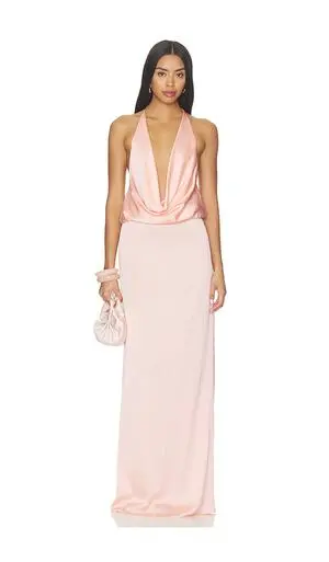 LOVERS AND FRIENDS Tatiana Gown - Peach